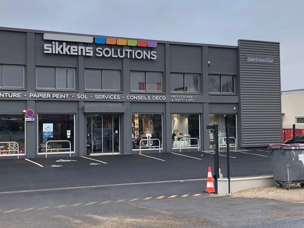 Agencement de Magasin SIKKENS SOLUTIONS - Inter[Six]